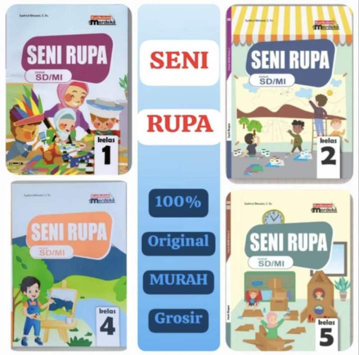 BUKU SISWA SENI RUPA SD KELAS 1 KURIKULUM MERDEKA | Lazada Indonesia