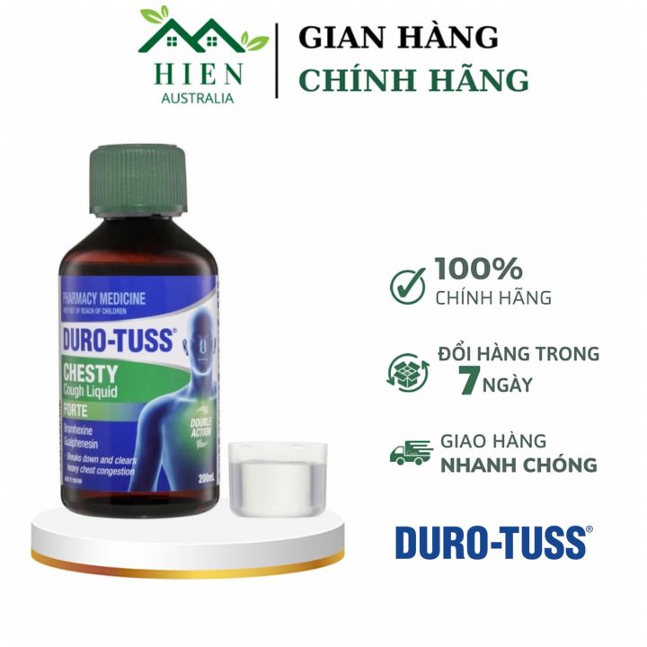 Siro Ho Duro-Tuss Chesty Cough Liquid Forte 200ml | Lazada.vn