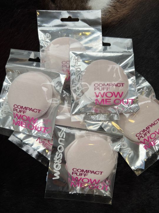 Watsons Compact Puff พัพฟ์แต่งหน้าทรงกลม | Lazada.co.th