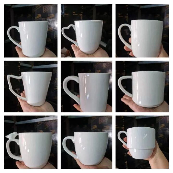 3 pcs Ceramic (babasagin) mugs | Lazada PH