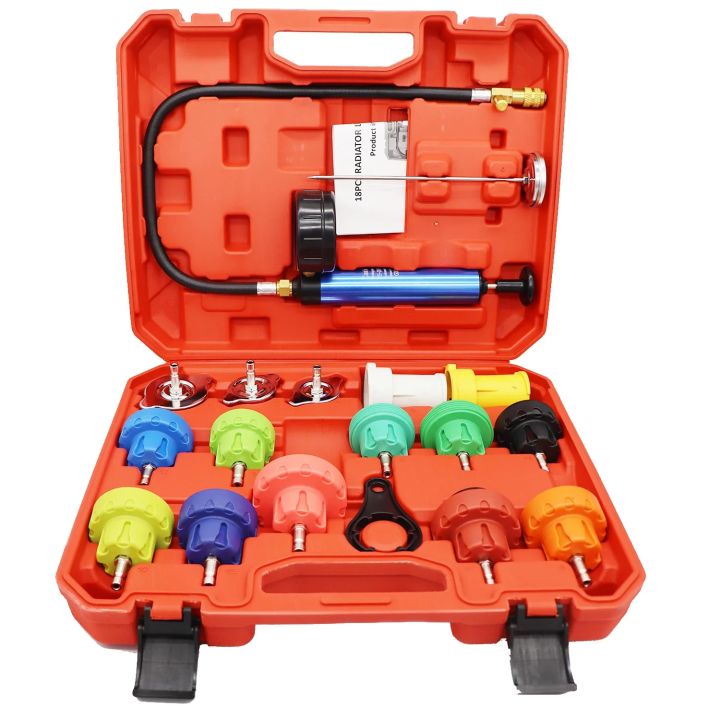 Motorcycle, Automobile, Truck Cooling System Test Kit, 18 Universal ...