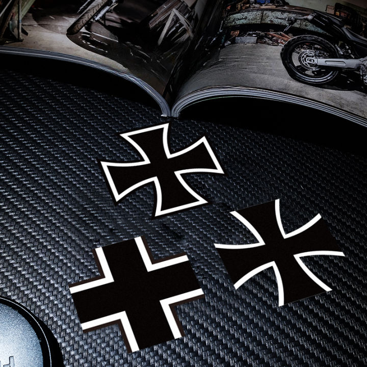 German Military Insignia The Iron Cross Motorcycle Stickers Waterproof ...