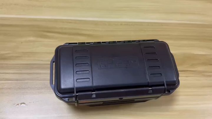 WDFINE Outdoor Waterproof Shockproof Storage Box Airtight Emergency Dry ...