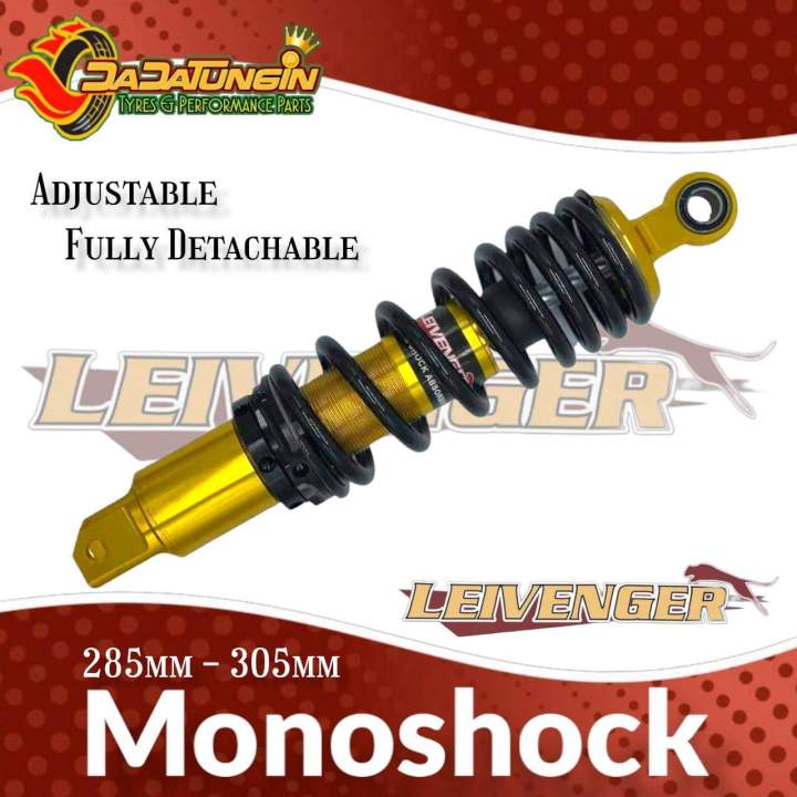 LEIVENGER Mono Shock Adjustable Height and Rebound 285mm to 305mm ...