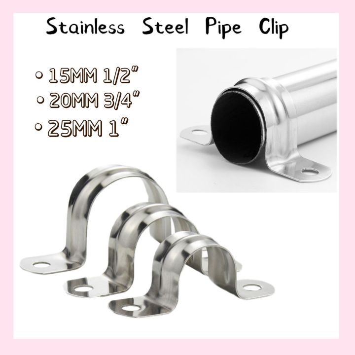 Stainless Steel Pipe Clip SUS304 U Clip Pipe | Lazada
