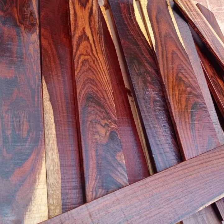 papan kayu sonokeling belang 50*7*1 hitam putih | Lazada Indonesia