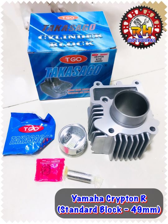 Cylinder Block for Crypton R (Standard-49mm) TAKASAGO | Lazada PH