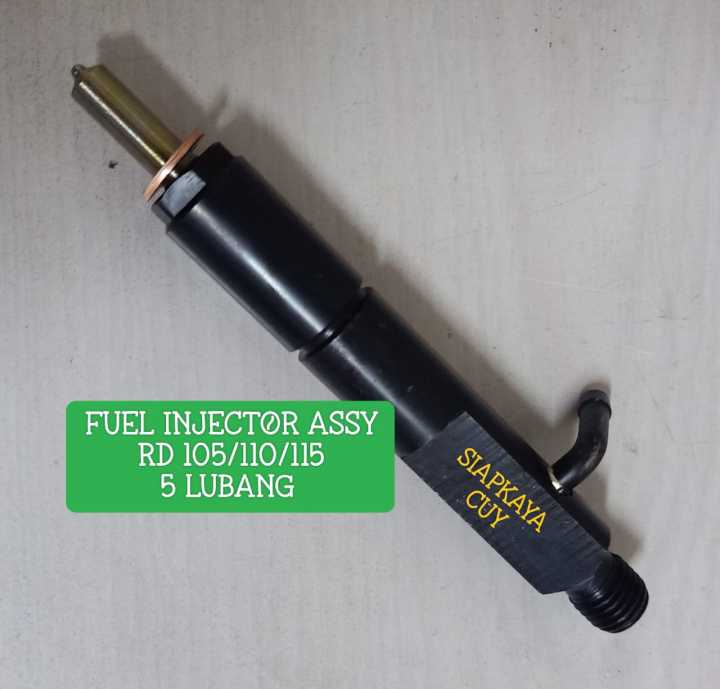 RD 105/110/115 FUEL INJECTOR ASSY KOMPLIT DENGAN NOZZLE 5 LUBANG SEMBUR ...