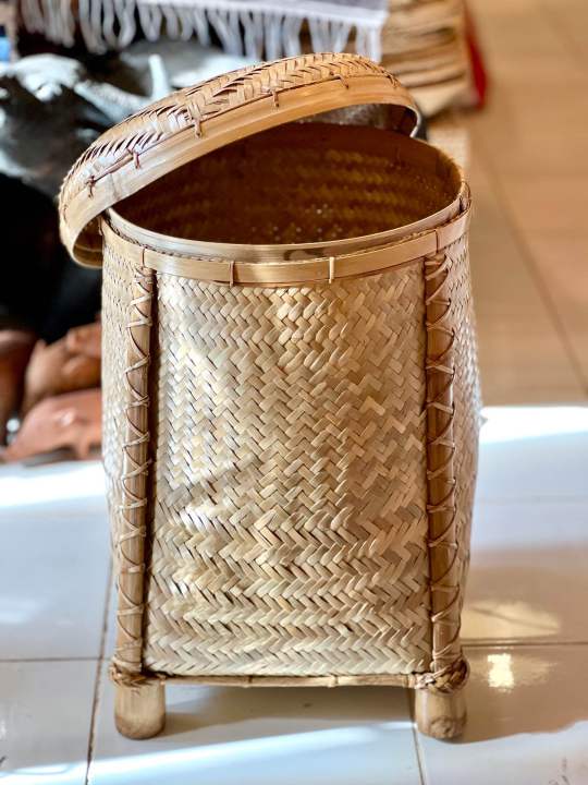 Handwoven bamboo rice storage for 10,15,20 & 25-30kgs | Lazada PH