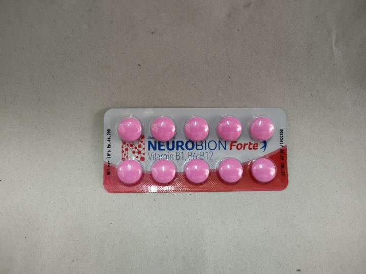 neurobion forte merah 1 papan isi 10 tablet | Lazada Indonesia