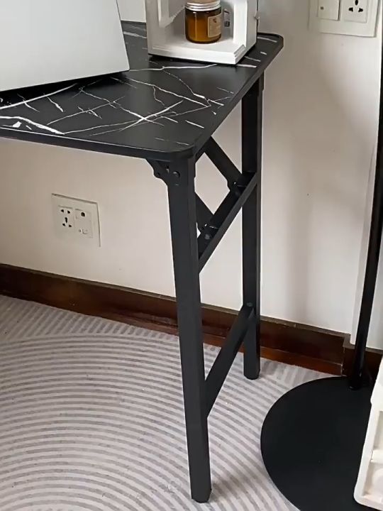 DIODIY folding computer table 120CM 100CM 80CM computer desk home ...