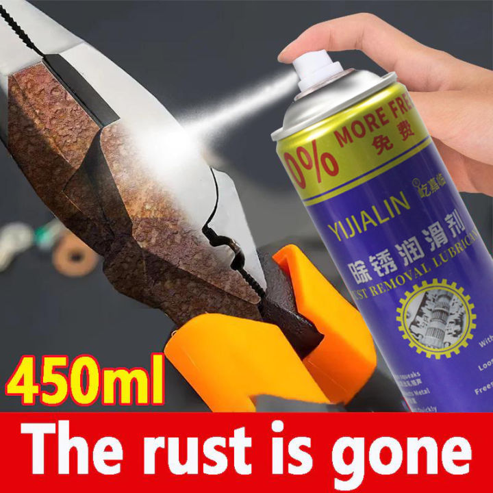 New upgrade 450ml Rust Remover for Metal steel Rust Removal Lubricant ...