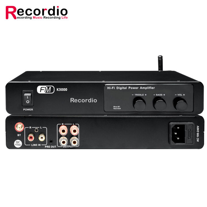 2024 GAP-K3000 New Generation Dual Channel BT Power Amplifier Bluetooth ...