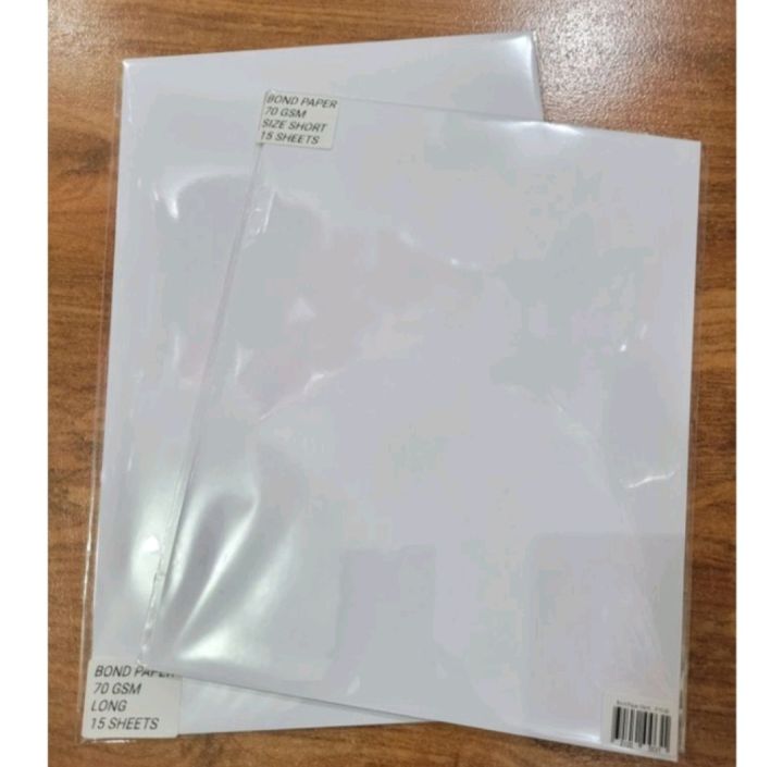 Bond Paper Repacked Substance 20- 15 Sheets | Lazada PH
