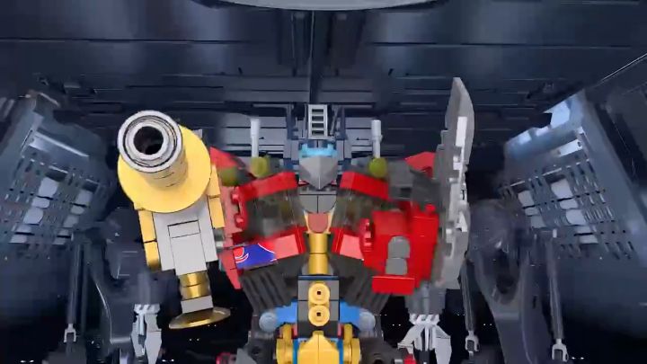 Optimus Prime Transformer Mecha - Robot Deformasi Rakitan Balok ...