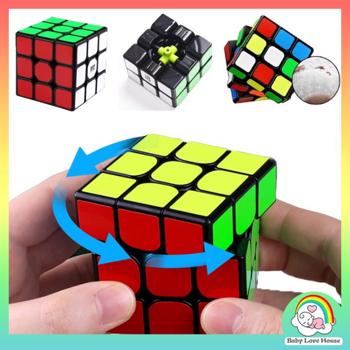 Qiyi Magnetic Black Magic Cube 3x3 Mofangge 3x3x3 Speed Cube ...