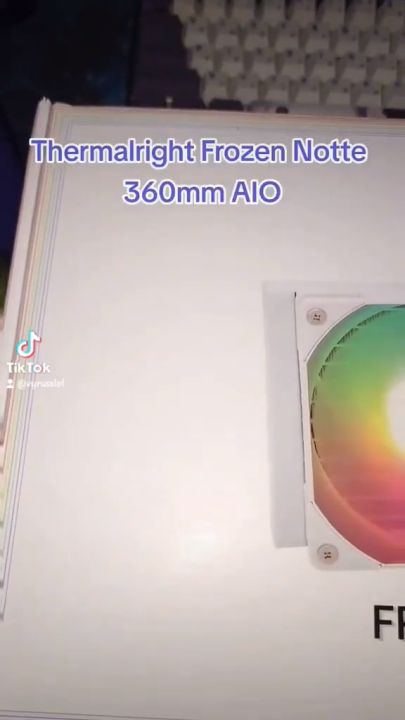 Thermalright Frozen Notte 240 240mm & 360 360mm ARGB 3×120mm PWM Fan,S ...