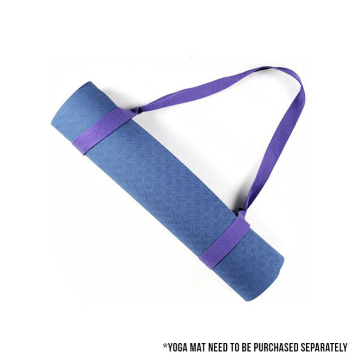 JBA Yoga Mat Strap Wide Size 150CM Adjustable Cotton Portable Durable ...