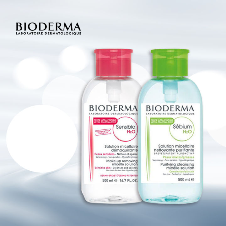 Bioderma Sensibio H2O Soothing Micellar Water/ Micellar Cleansing Water ...
