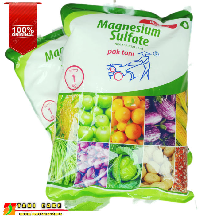 Pupuk Magnesium sulfate Pak tani-1kg | Lazada Indonesia