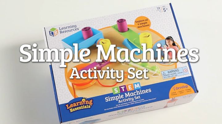 [5 ขวบ+] STEM Simple Machines Activity Set ของแท้จากแบรนด์ Learning ...
