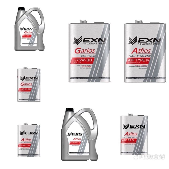 EXN Gear Oil Transmission Fluid Manual/Auto Premium Mineral Synthetic ...