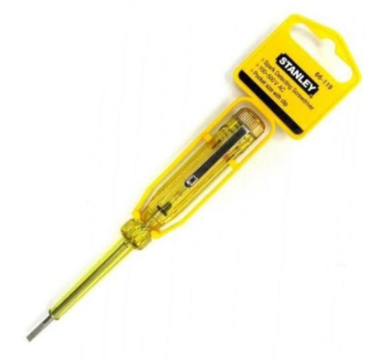 Obeng tespen 66-119 Stanley 3 x 150mm Spark Testing Screwdriver ...
