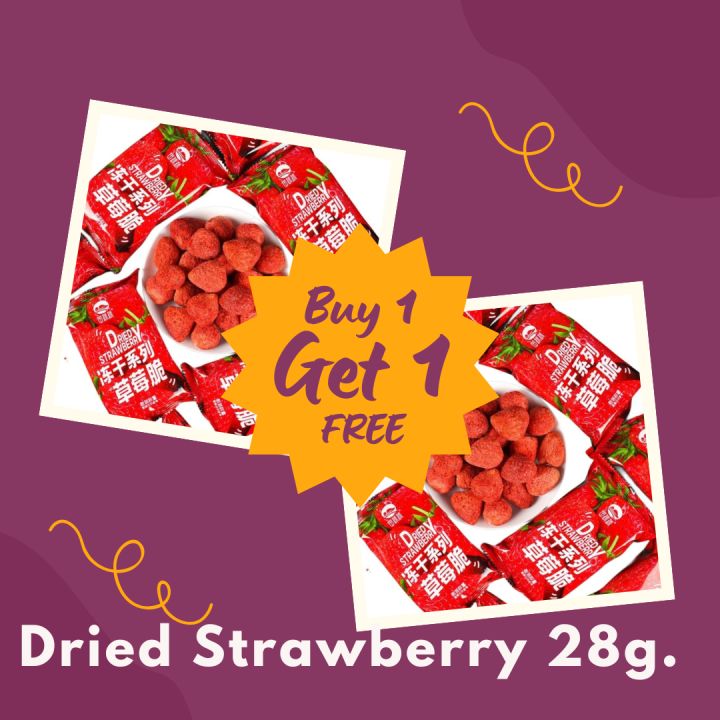 Dried Strawberry 28g. | Lazada PH