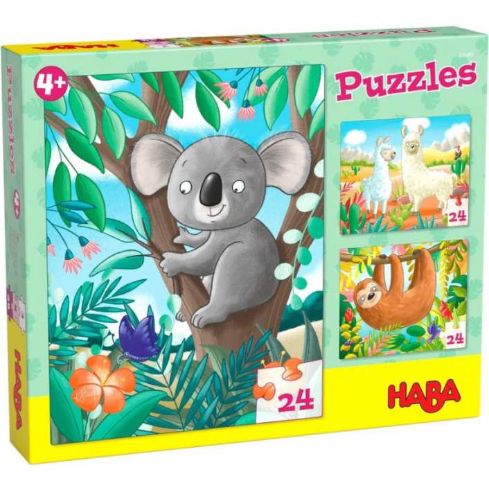 HABA Puzzle Koala, Sloth & Co., Puzzle from 4 Years | Lazada Singapore