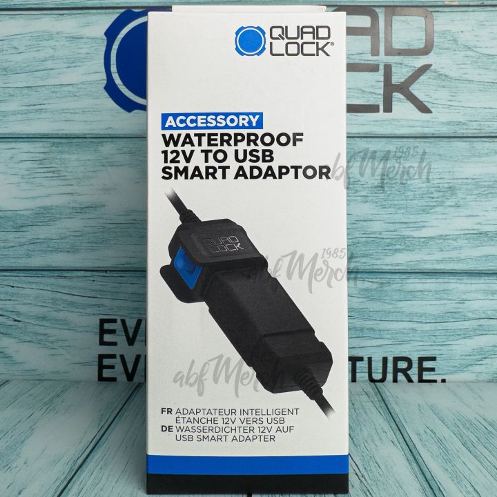 Quad Lock Waterproof 12V To USB Smart Adaptor | Lazada PH