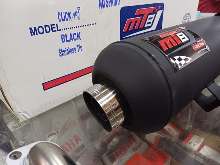 MT8 PIPE Stainless TIP 👉 HONDA CLICK 125 150 v2 v3 | Lazada PH