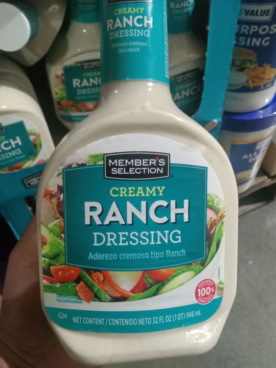 MEMBERS SELECTION RANCH DRESSING 946G (USA) 58219 | Lazada PH
