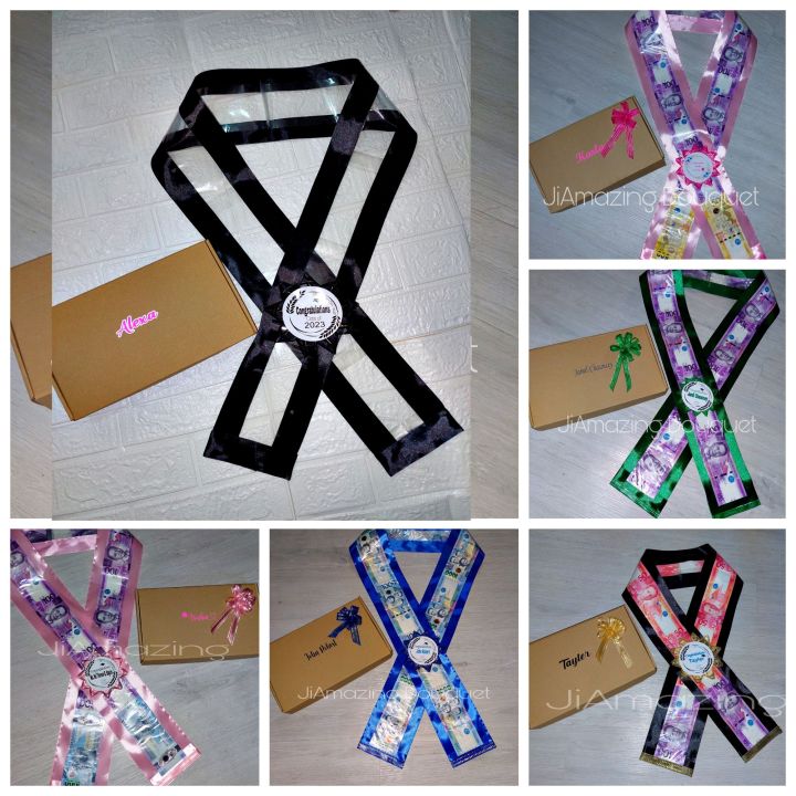 MONEY GARLAND / MONEY SASH (Money not included) for Graduation or ...