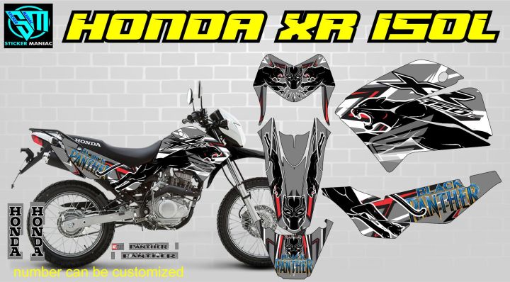 Honda XR 150L full body decals | Lazada PH