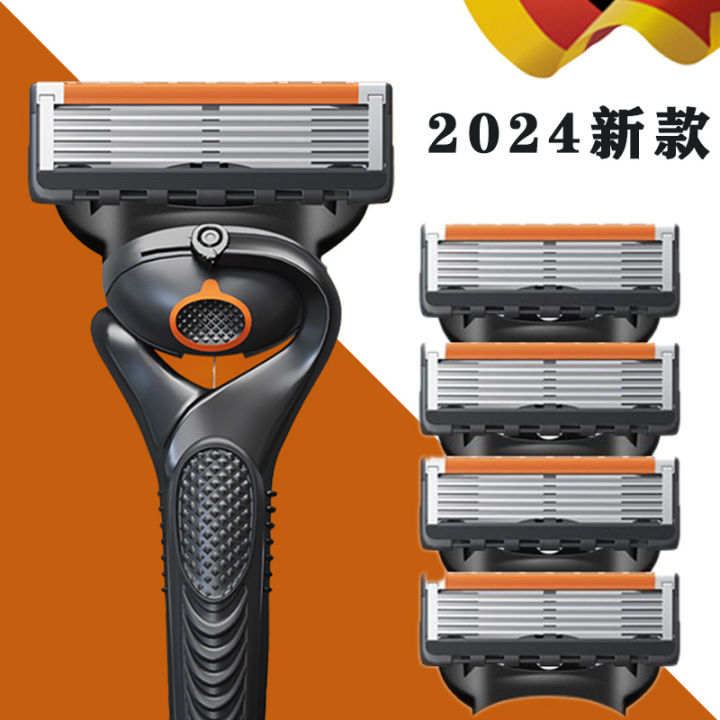 New 2025 Original Sharp Five Layer Blade Manual Shaving Razor Universal ...