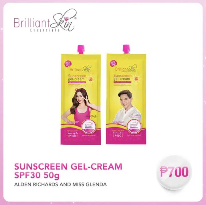 Brilliant Sunscreen Gel Cream 50grams | Lazada PH