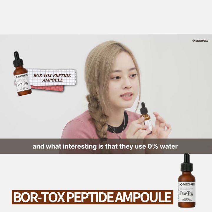 [MEDIPEEL Official] [ANTI AGING] BorTox Peptide Serum Ampoule 30ml ...