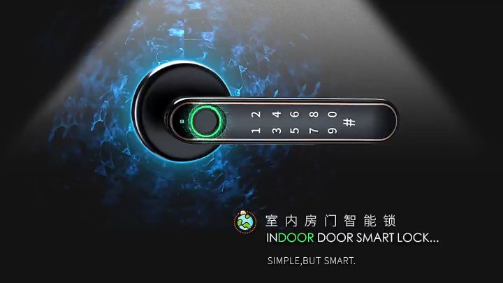 【🇸🇬 Ready Stock】Digital Lock Door Lock Fingerprint Lock Smart Scramble ...
