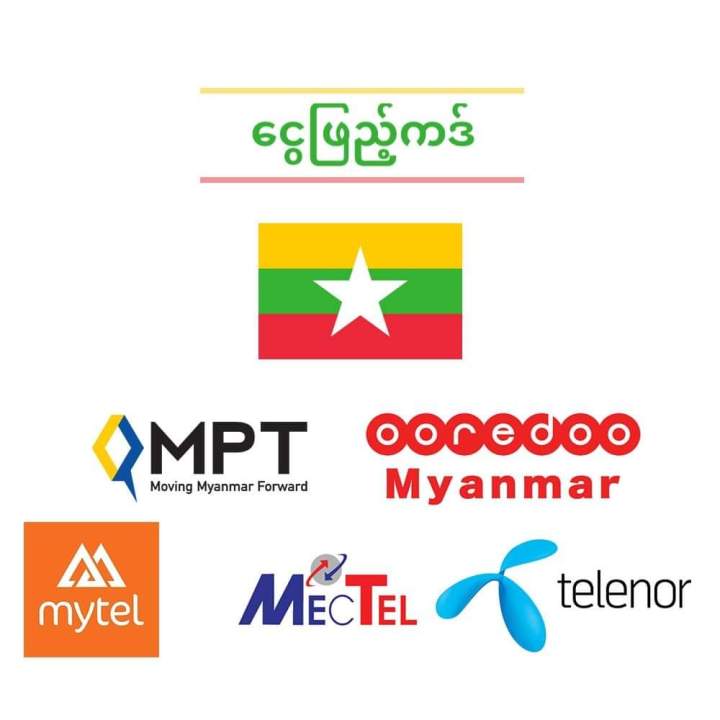 MYANMAR CARD ဖုန်းငွေဖြည့်ကဒ် | Lazada