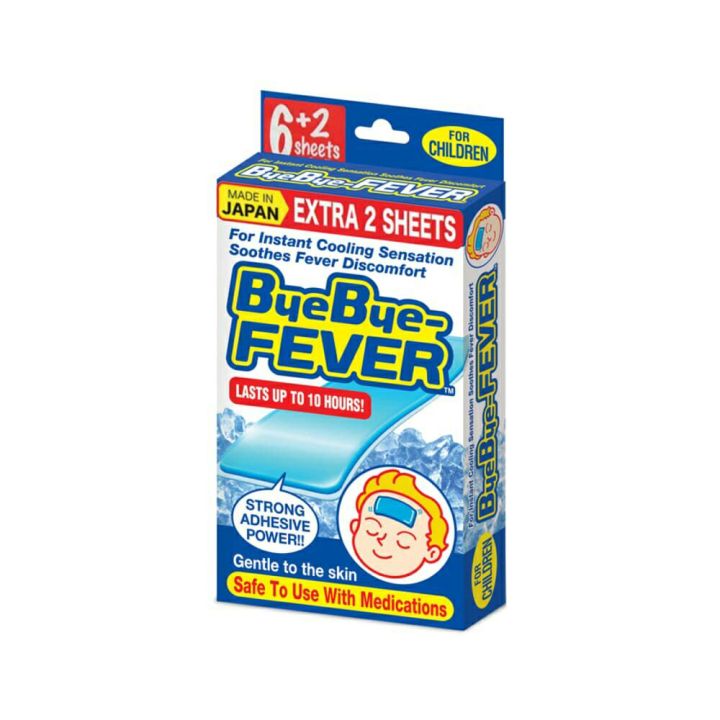 Hisamitsu Bye Bye Fever Children 6+2 | Lazada
