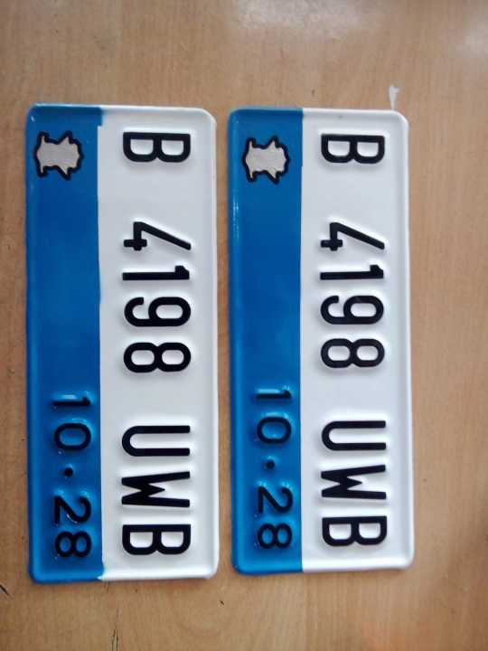 plat motor listrik | Lazada Indonesia