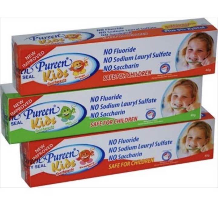 PUREEN Ubat Kids Toothpaste (FLUORIDE FREE) Ubat Gigi Pureen Kanak ...