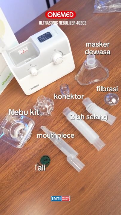 ONEMED - Nebulizer Ultrasonic ION 402C | Alat Terapi Uap Batuk Pilek ...