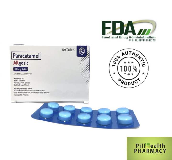 Paracetamol 500mg - 20 Tablets (Generic for Biogesic & Tempra)) | Lazada PH