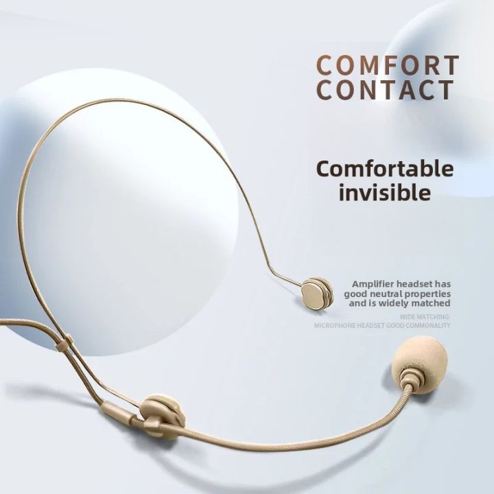 Ultra-Light Pain-Free Invisible Ear-Hanging Microphone Bee-Mini Teacher ...