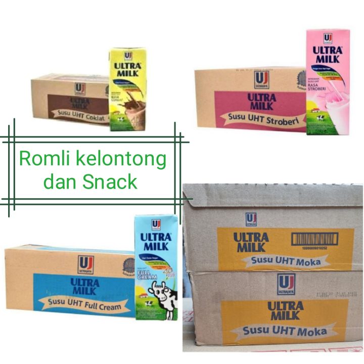 SUSU ULTRA MILK 1 DUS ISI 24PCS 250ML | Lazada Indonesia