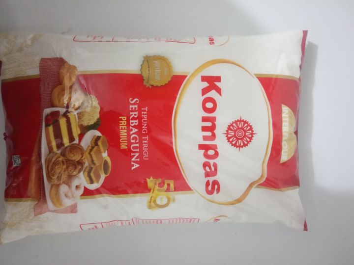 tepung terigu kompas tepung serbaguna1 kg | Lazada Indonesia