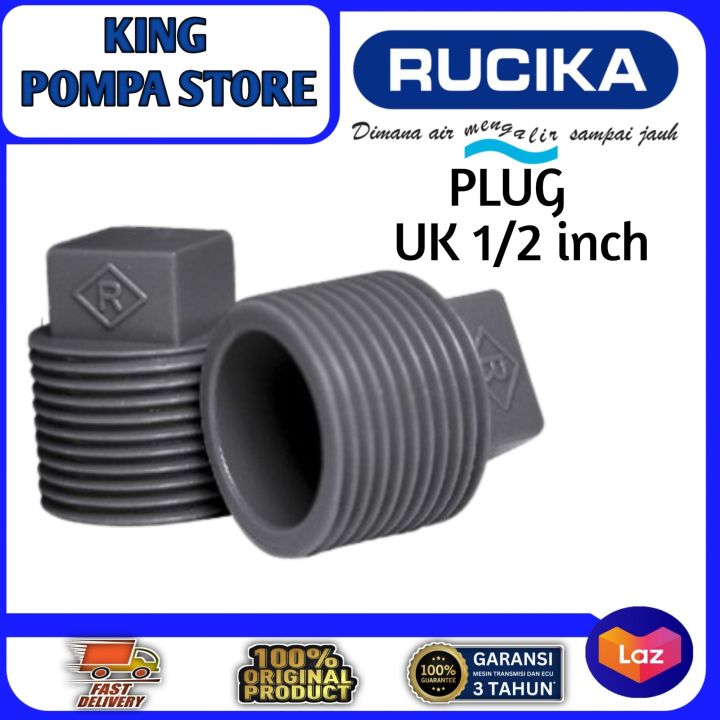 PLUG RUCIKA UKURAN 1/2 inch atau Plug Rucika ukuran1/2inch | Lazada ...
