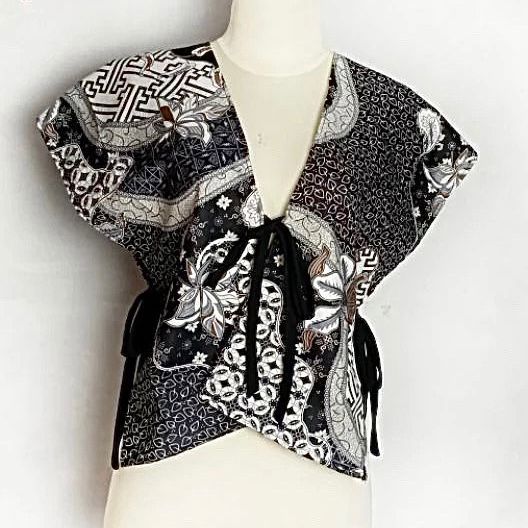Vancy Vest Batik | Vest Batik Kondangan Modern - Rompi Vest Batik outer ...