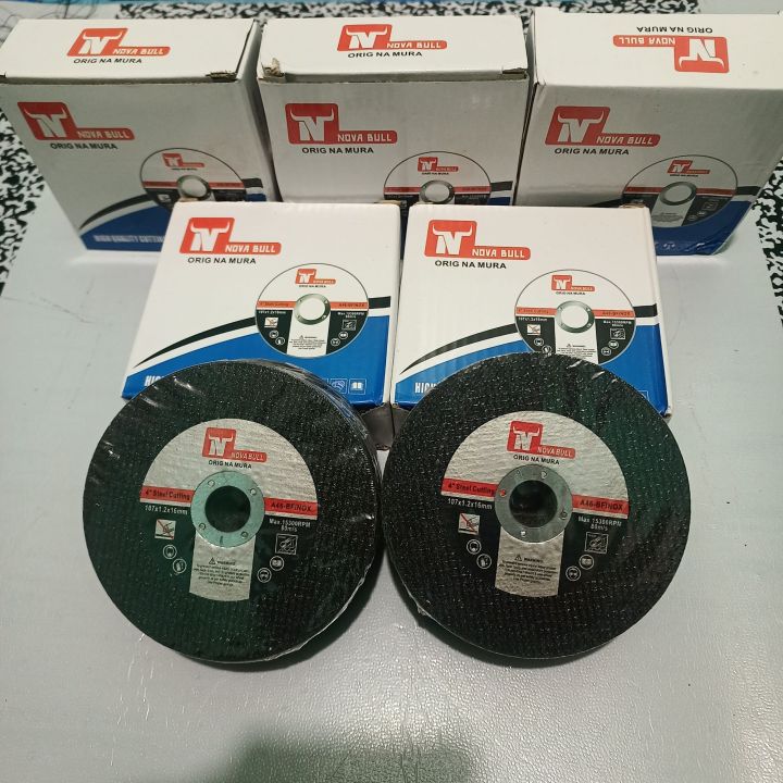 CUTTING DISC BLACK 4 INCHES | Lazada PH